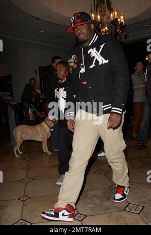 Sean P Diddy Combs tries to keep incognito as he shops at The Grove ...
