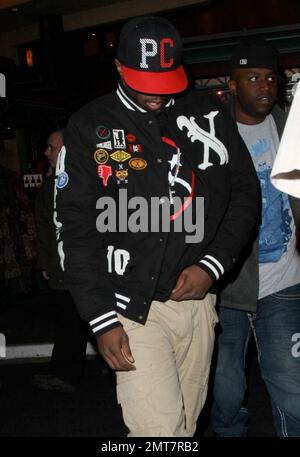 Sean P Diddy Combs tries to keep incognito as he shops at The Grove ...