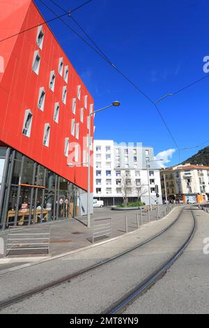 Saint Roch quarter, Nice, Alpes Maritimes, 06, Cote d'Azur, France ...