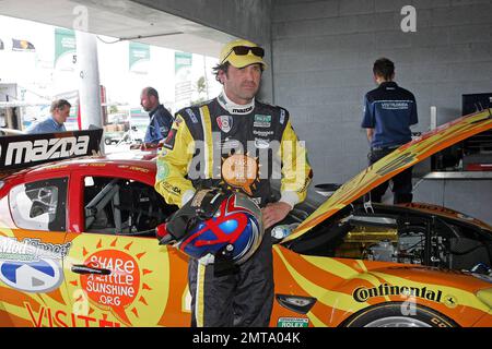"Grey's Anatomy" actor turned racer Patrick Dempsey spends some time at ...