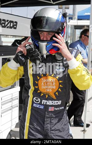 "Grey's Anatomy" actor turned racer Patrick Dempsey spends some time at ...