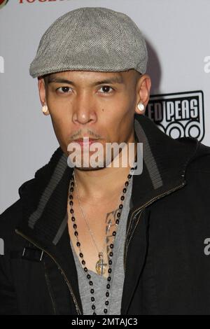 Mykal Anthony Bean arrives at the seventh annual Black Eyed Peas Peapod ...
