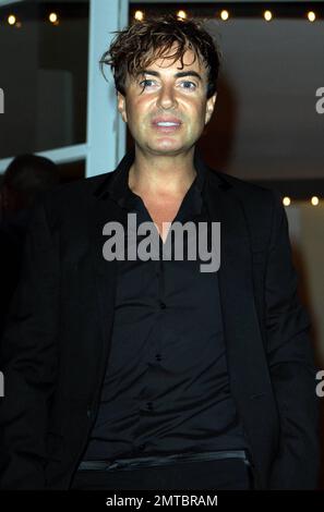 Julien MacDonald at the Pink Ice Ball benefiting cancer research in the ...