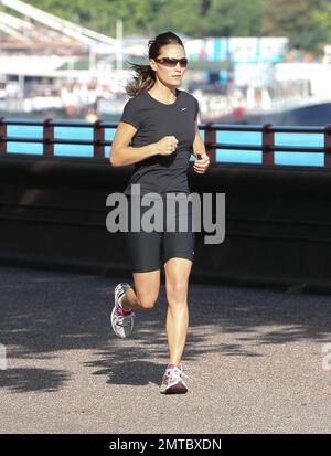 Pippa Middleton shows how she keeps her incredible figure with a jog ...