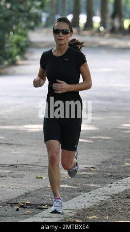 Pippa Middleton shows how she keeps her incredible figure with a jog ...
