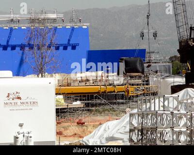 EXCLUSIVE!! This is the set of the new film "Pirates of the Caribbean ...