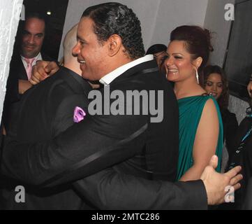 Sammy Sosa and wife Sonia Sosa Pitbull 30th birthday celebration at ...