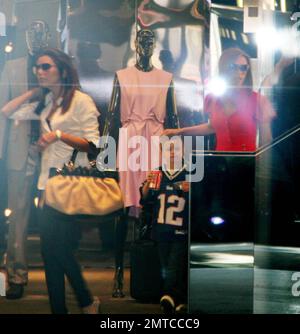 Victoria Beckham and her Pal Eva Longoria shop together at Dolce ...