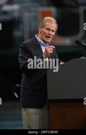 U.S. Senator Bill Nelson from Florida speaks during a Grassroots Event ...