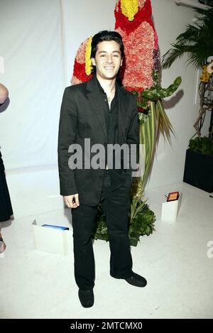 George Akram (Grease) at Designer to the stars Preston Bailey's 60th ...