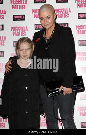 Gail Porter Priscilla Parties - launch held at The Palace Theatre ...