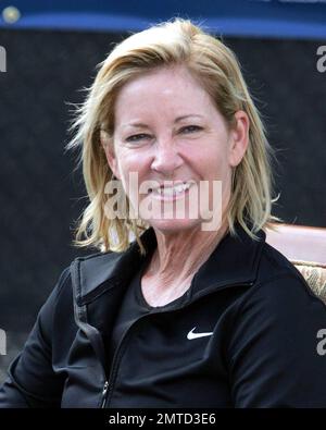 Chris Evert participates in the Chris Evert Raymond James Pro ...