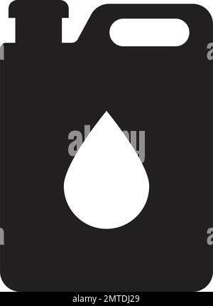 oil jerry can logo vector illustration template design Stock Vector ...