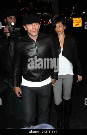 Daniel Craig at the Radiohead concert benefiting Haiti at the Henry ...