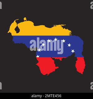 Venezuela map icon vector illustration symbol design Stock Vector Image ...