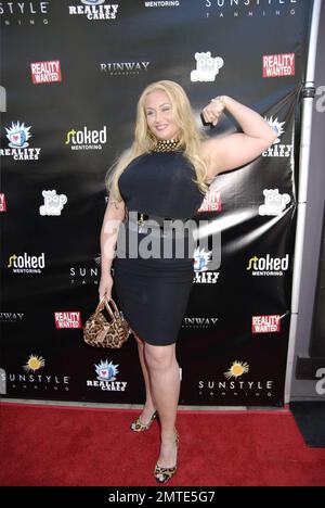 "American Gladiators" star Robin "Hellga" Coleman arrives at the ...