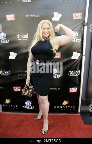 "American Gladiators" star Robin "Hellga" Coleman arrives at the ...