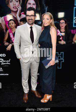 Ty Burrell and wife Holly Burrell at the World Premiere of Disney's "Finding Dory" held at the ...