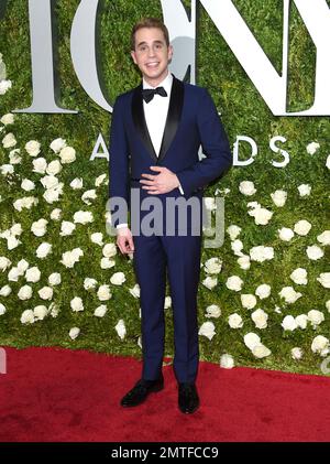 Ben Platt arrives at the 71st annual Tony Awards at Radio City Music ...