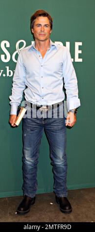 Rob Lowe at a book signing for his new autobiography "Stories I Only ...