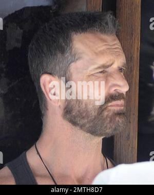EXCLUSIVE!! Openly gay actor Rupert Everett shows off his beard as he ...