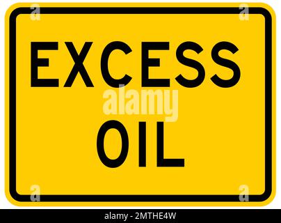 Oil spill warning sign Stock Photo - Alamy