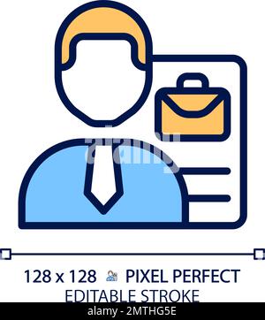 CV pixel perfect RGB color icon Stock Vector Image & Art - Alamy