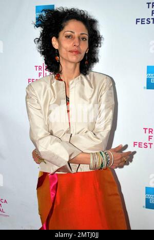 Actress Suheir Hammad at the screening of "Salt of this Sea" in New ...