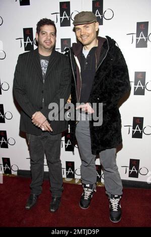 Adult film star and model Sasha Grey and Smashing Pumpkins lead singer ...