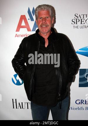 Ron Perlman at the "Saturday Night Spectacular" event at the Bank of ...