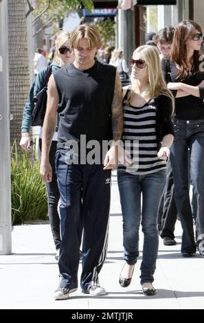 Exclusive!! Sons Of Hollywood star, Sean Stewart and an unidentified ...