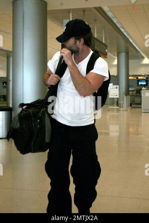 Exclusive!! Sean William Scott arrives in Miami to promote his new ...