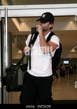 Exclusive!! Sean William Scott arrives in Miami to promote his new ...