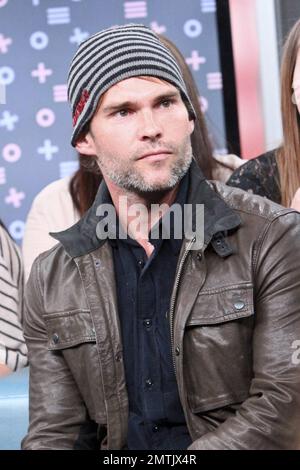 Sean William Scott promotes Goon at Much Music Live in Toronto, ON ...