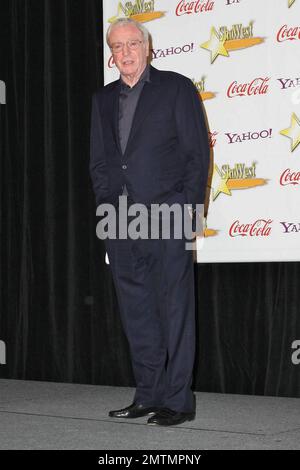 Michael Caine is honored with a Lifetime Achievement Award at Showest ...