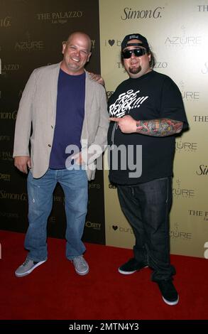 Rick Harrison and Chumlee at the Simon G. Jewelry Summer Soiree at ...