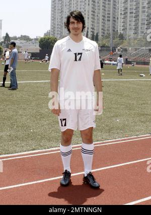 Superman star Brandon Routh attends Soccer for Survivors, a charity ...