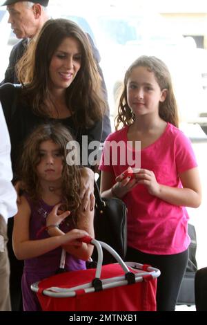 Actress Soleil Moon Frye and her daughter attend the grand opening of ...