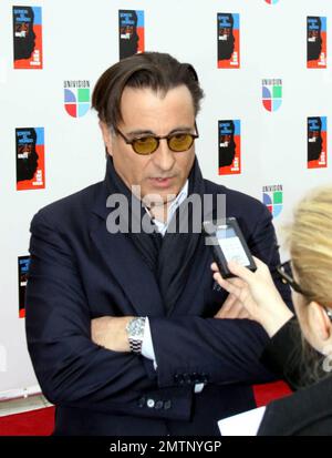 Andy Garcia at the epic recording of "Somos El Mundo," the Spanish ...