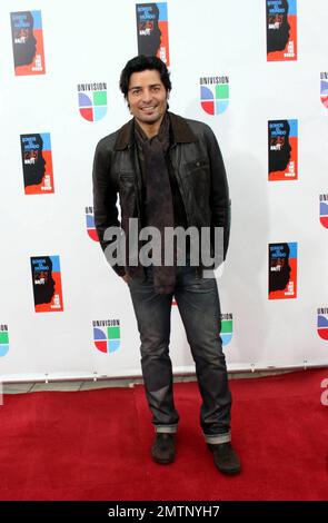 Chayanne at the epic recording of "Somos El Mundo," the Spanish ...