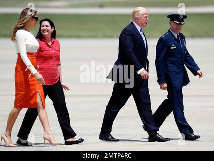 U.S. Air Force Col. Lisa Mabbutt, left, 633d Mission Support Group ...