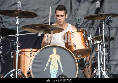 Gabe Helguera of I Prevail performs at Rock On The Range Music Festival ...