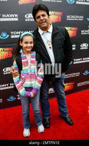 Erik Estrada and daughter Francesca at the Tony Hawk: Shred Presents ...