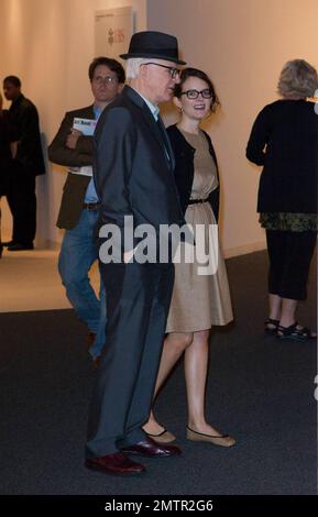 Steve Martin and his wife Anne Stringfield relaxing together on Saline ...