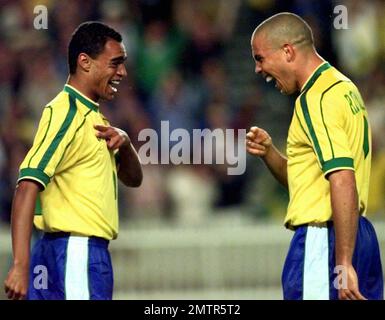 Ronaldo of Brazil in the 1998 World Cup Stock Photo - Alamy