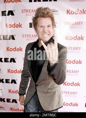 Alex Albrecht of "Diggnation" at the 2nd Annual Streamy Awards at the ...