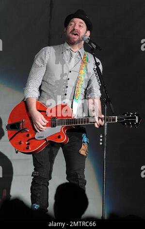 Kristian Bush of 'Sugarland' performs live in concert at the Time ...
