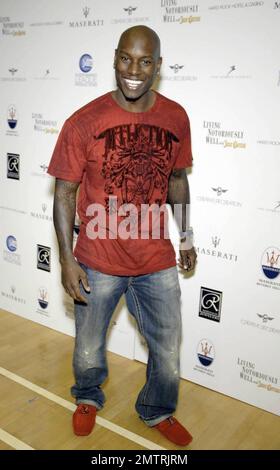 Actor and model Tyrese takes part in The E League's Super Saturday ...