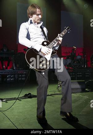 British Band "The Feeling" performing at the Hammersmith Apollo. London ...