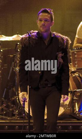 The Killers performs live in concert at American Airlines Arena in ...
